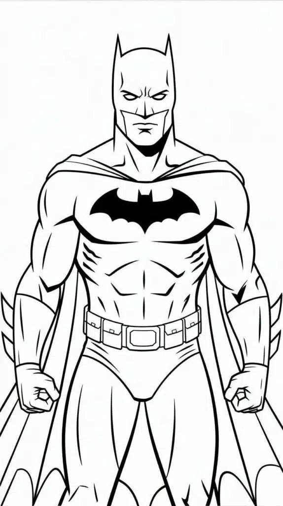 Batman dc - Colouring book for children