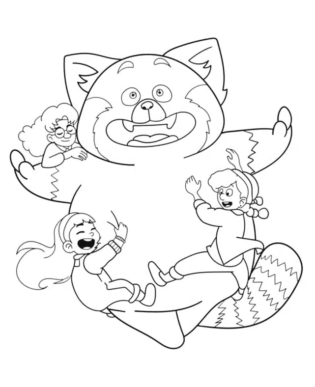 When I Blush - Colouring Book for Children